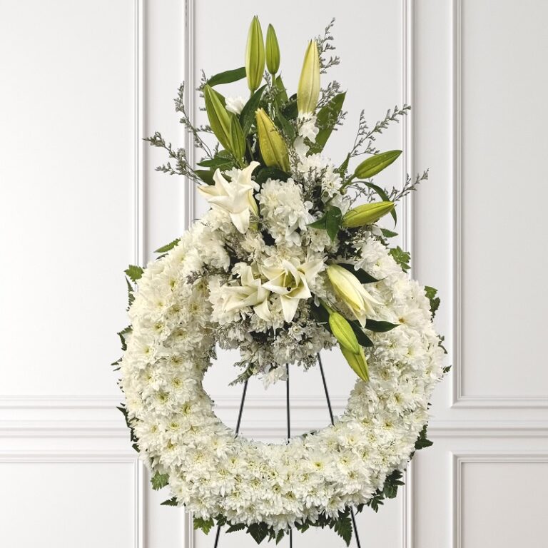 Round wreath stand Online - Blooming. free delivery to petaling jaya