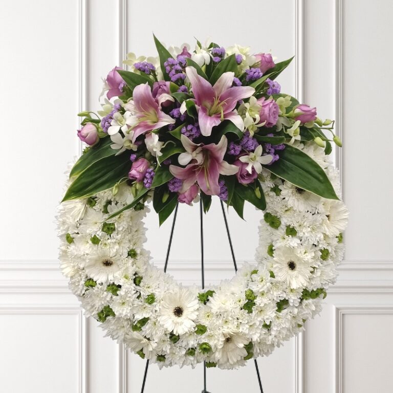 Round wreath stand Online - Blooming. free delivery to petaling jaya