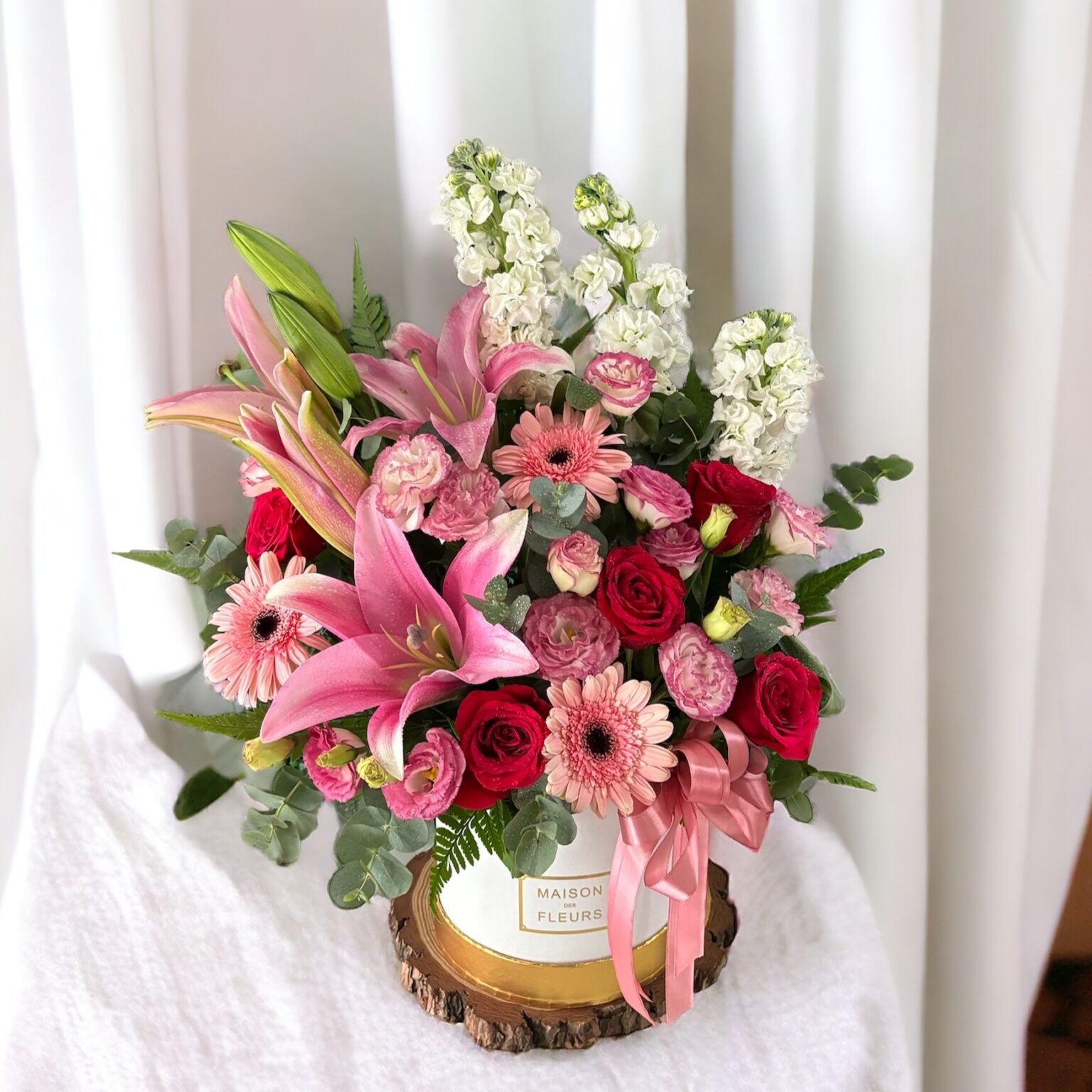 Box Arrangement of Flowers | Blooming Florist