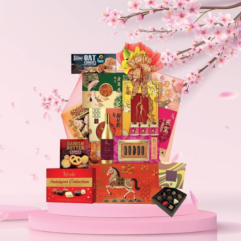Chinese New Year hamper - Hamper delivery Malaysia - Blooming Florist